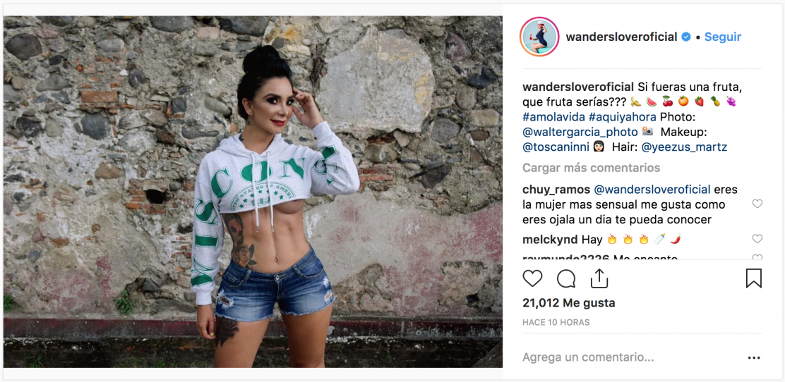 La Wanders Lover comparte atrevida foto que no deja nada a la imaginación