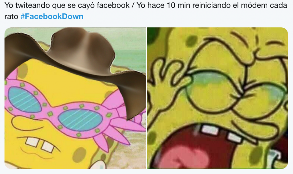 Facebook se cae: Los mejores memes de este suceso