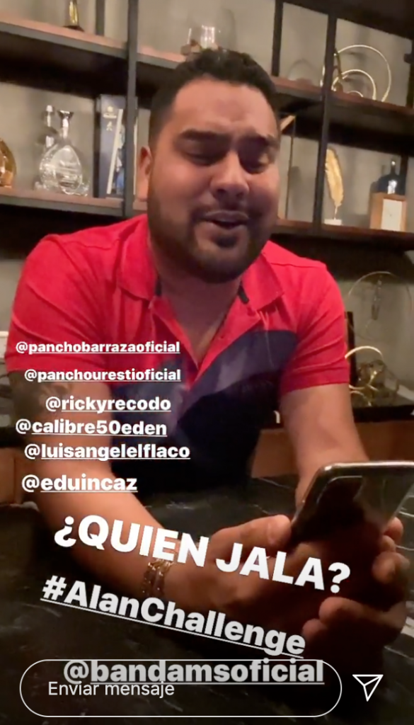 Alan Ramírez de la Banda MS lanza divertido challenge en redes sociales