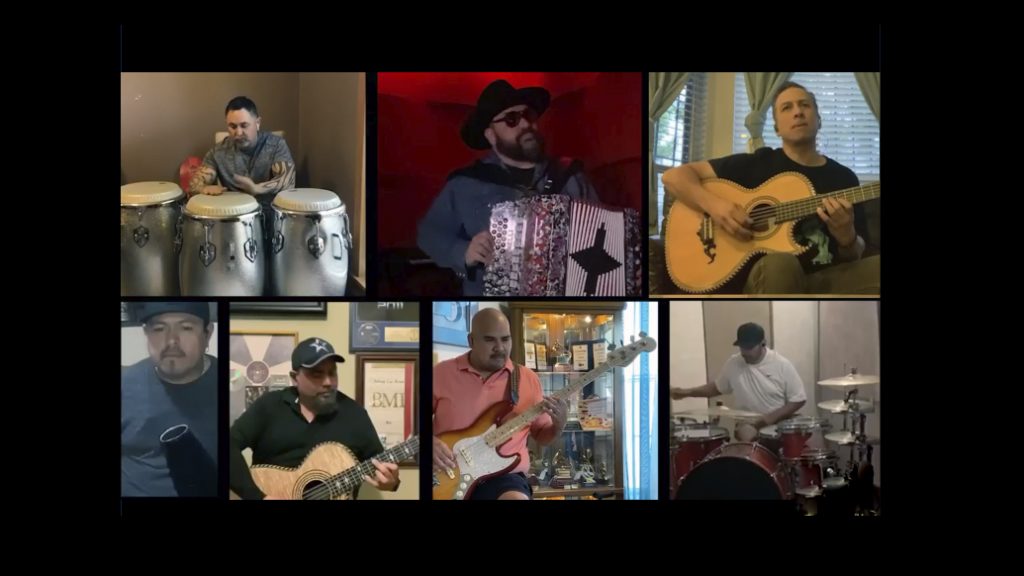 Intocable graba el tema “Te amo para siempre” desde sus casas