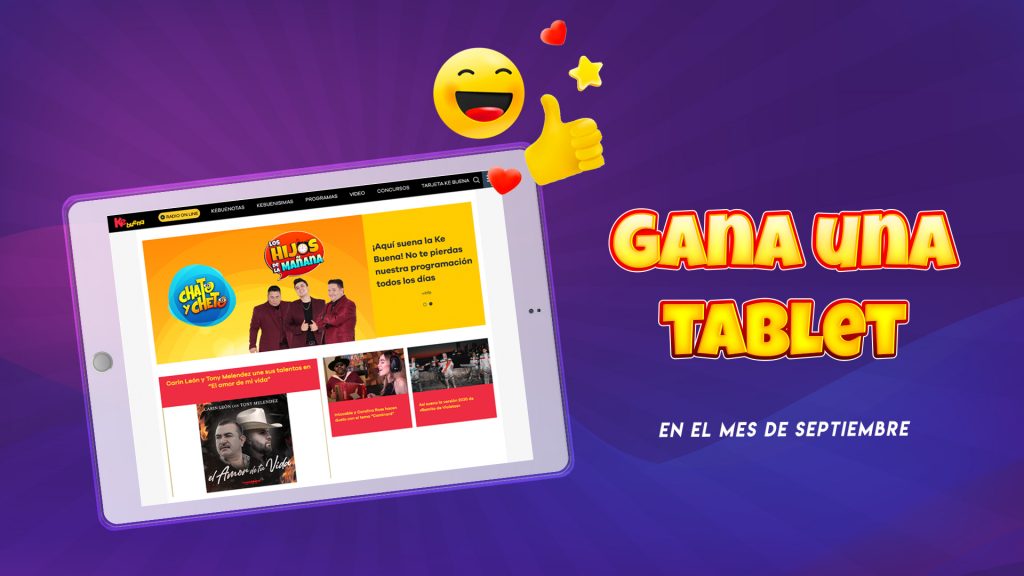 Gana una tablet para este regreso a clases