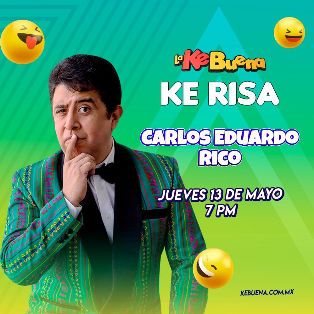 Carlos Eduardo Rico en Ke Risa