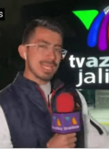 Primer y último día, Reportero de TV Azteca hace un "pedrito sola" en vivo