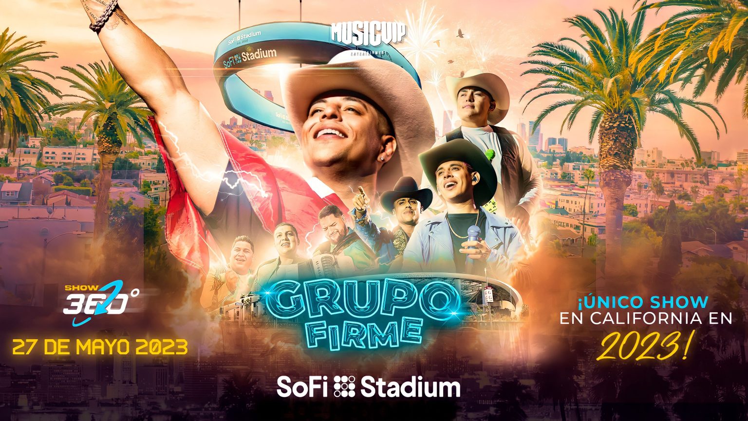 Grupo Firme anuncia única fecha que hará en el estadio en el 2023
