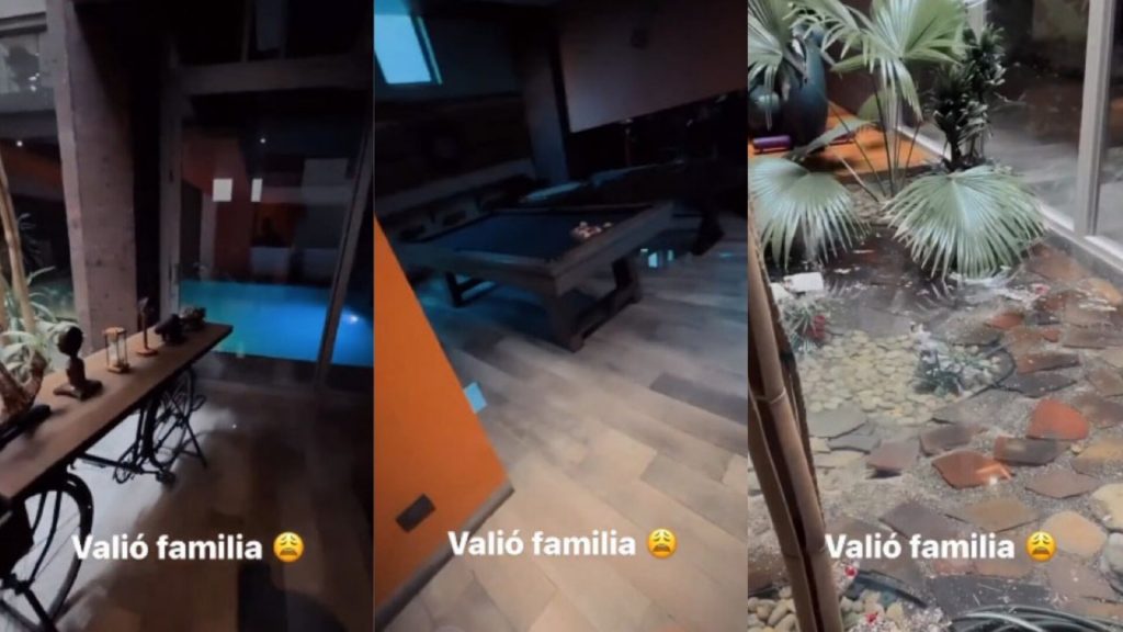 Se inundó la casa de Eduin Caz y asegura que "ya valió" l VIDEO