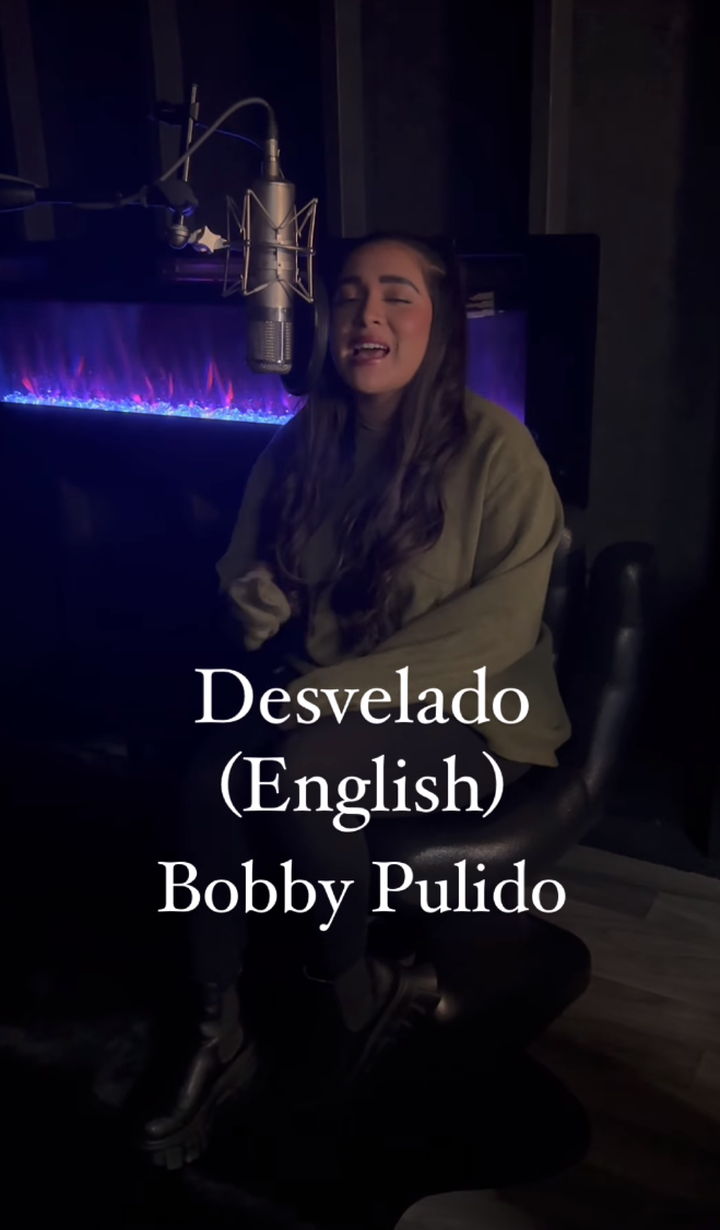 Cantante lanza cover en inglés de "Desvelado" de Bobby Pulido