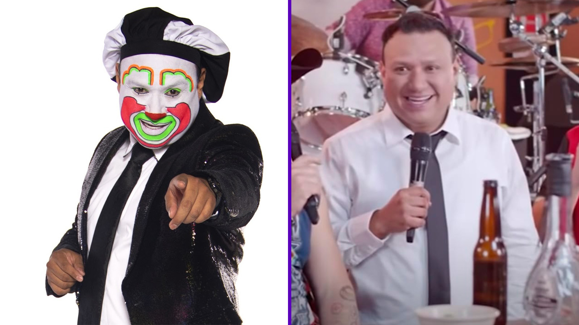 Los payasos más famosos sin maquillaje | FOTOS