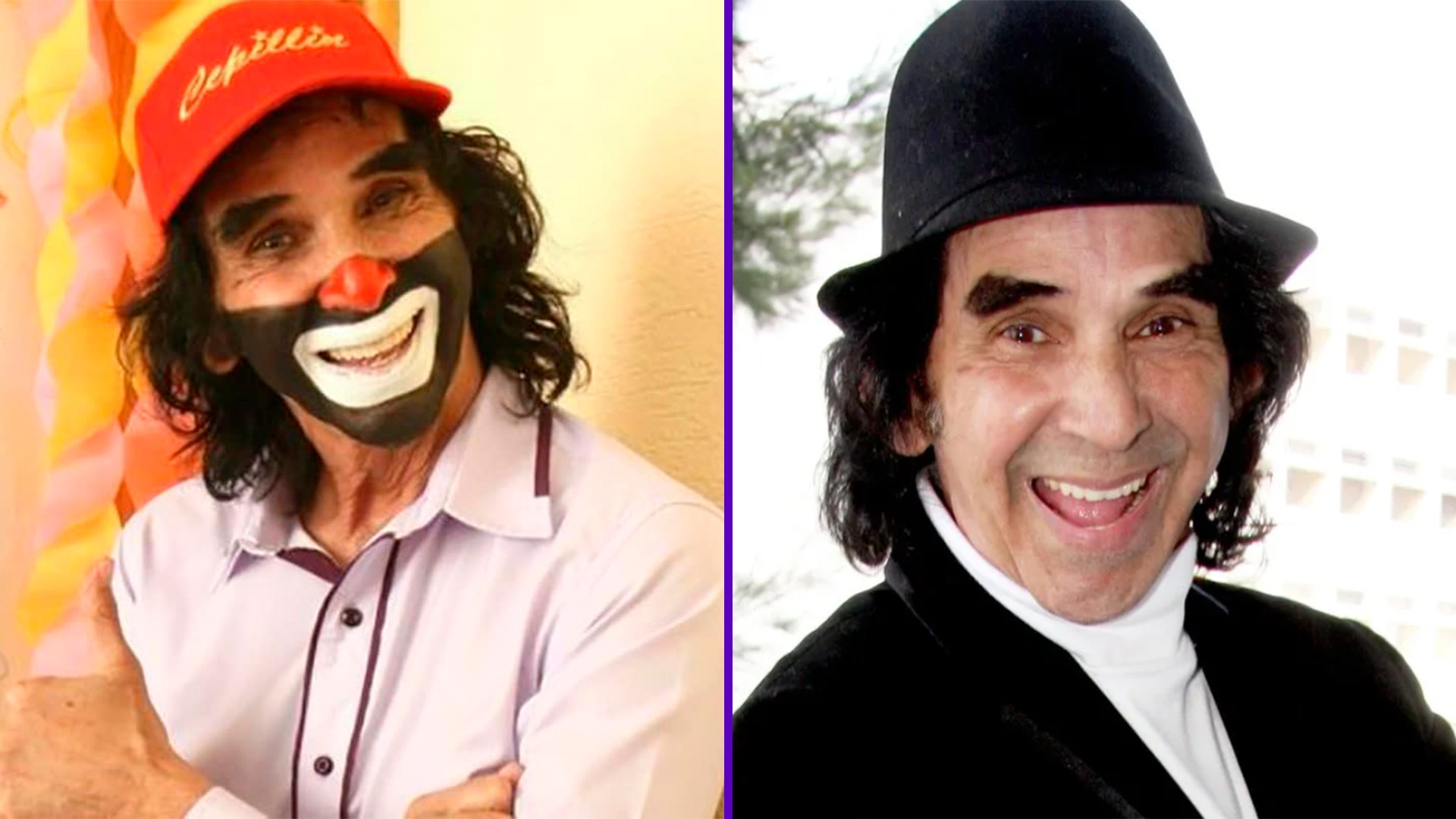 Los payasos más famosos sin maquillaje | FOTOS