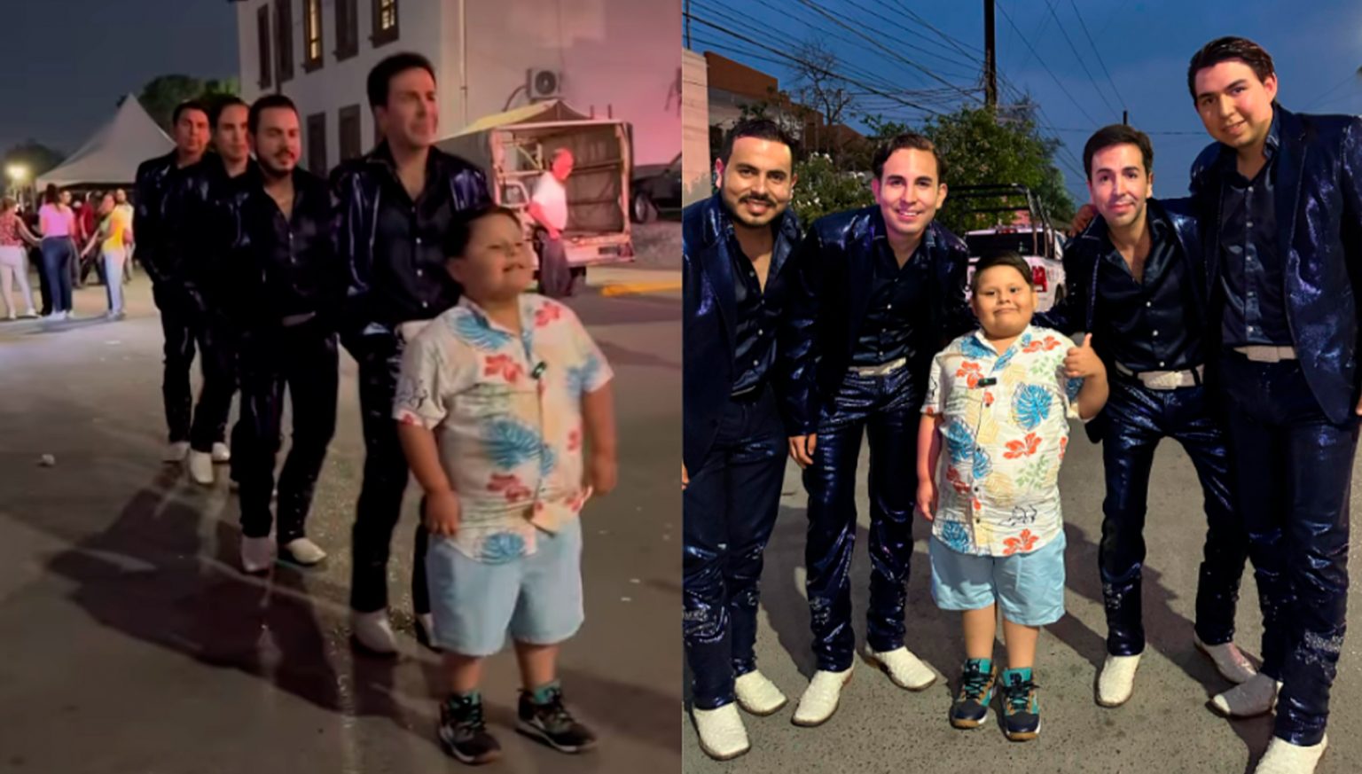 Iker, el niño millonario y la banda Los Vendavales se convierten en la ...