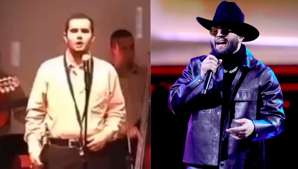 Un video muestra los inicios de Carin León cantando en una rondalla y ...