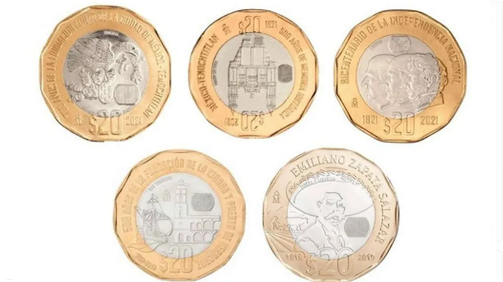 Monedas conmemorativas de $20 pesos se venden hasta en un millón ...