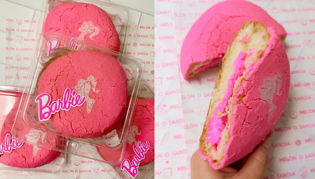 Ya salieron las BarbieConchas una glamurosa conchita rellena de nata ...