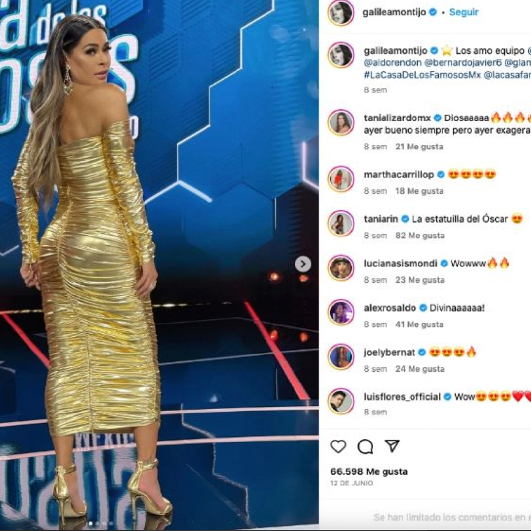 Galilea Montijo luce como ”Diosa” en vestido lencero de encaje en la Gala Final de LCDLF