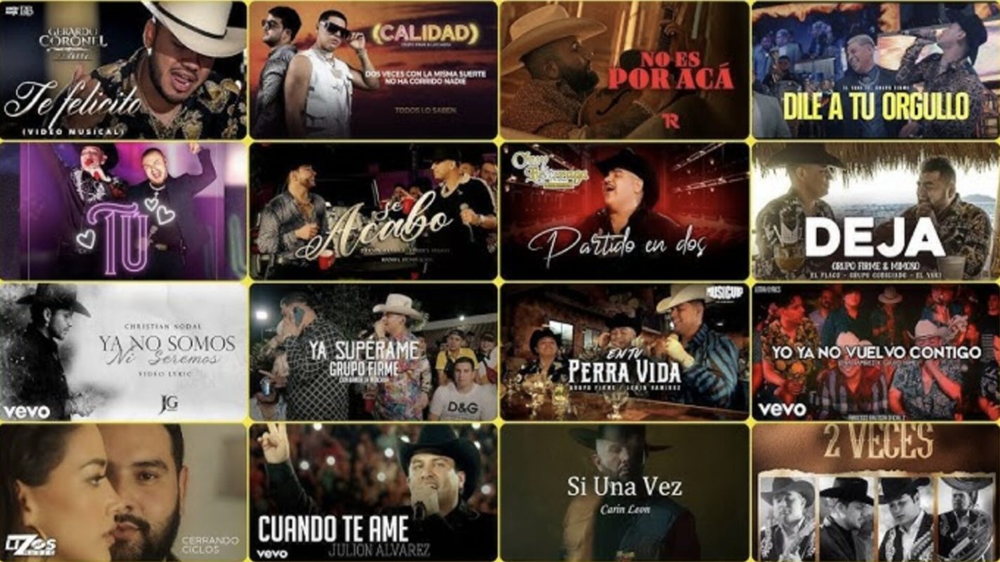 Los mejores covers del regional mexicano a lo largo de los años