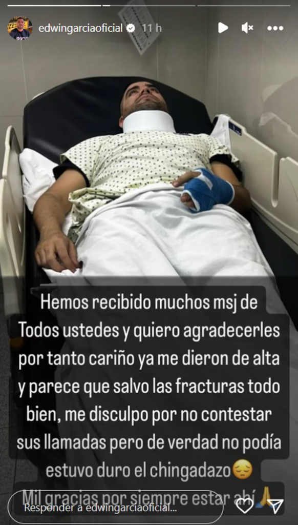 Edwin García famoso interprete del regional mexicano sufre accidente ...