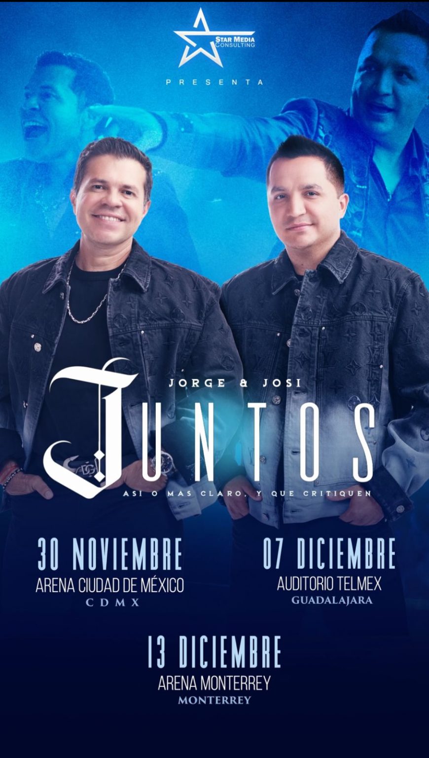 Jorge Medina y Josi Cuen anuncian gira por la República Mexicana, estas ...