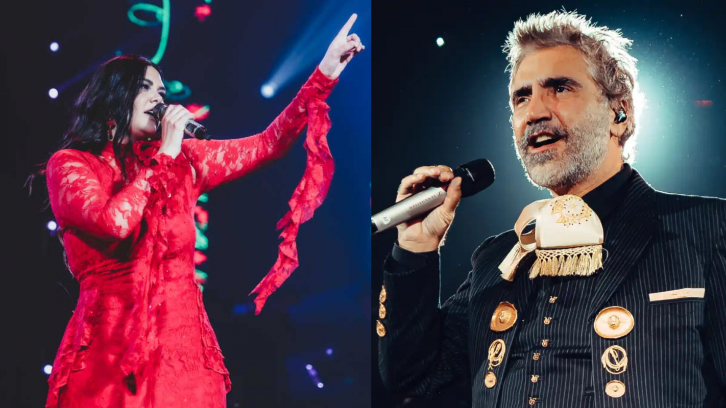 Yuridia cumple su sueño de cantar con Alejandro Fernández
