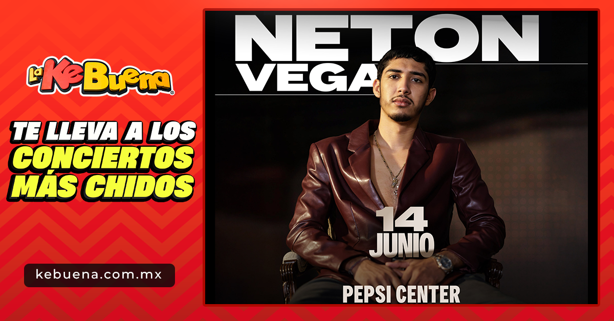 Boletos GRATIS para el concierto de Neton Vega en la CDMX