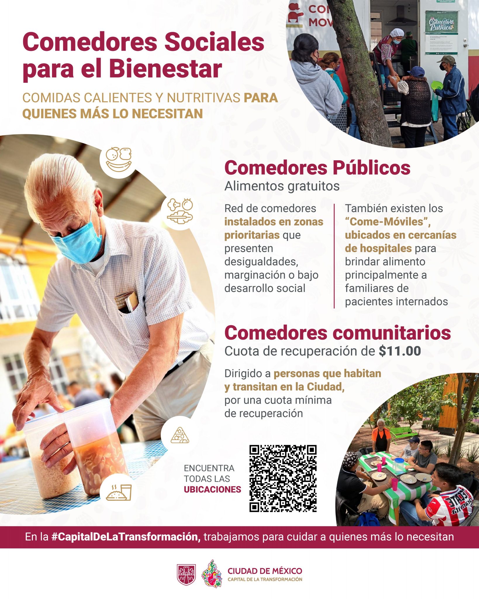 Así funcionan los Comedores Comunitarios en la CDMX