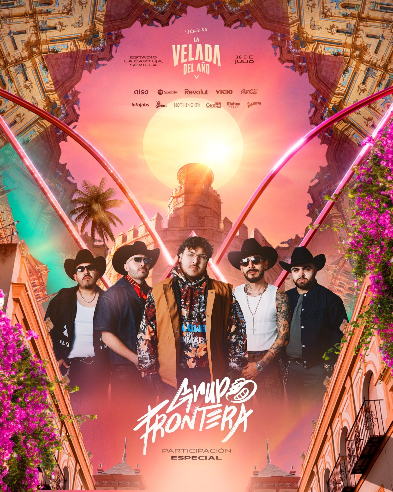 Grupo Frontera estará en La Velada del Año V: Estos son todos los ...